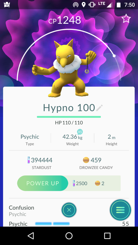 Catching a 100 IV Hypno - Sirknightj
