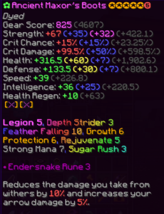 Is Necron Or Maxor Boots Better For Dungeons Sirknightj