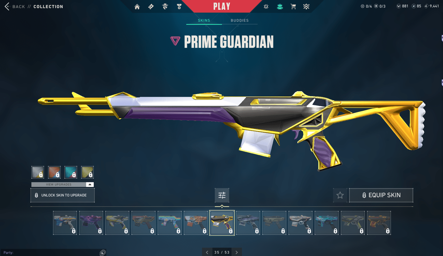 The Best Guardian Skin in Valorant - Sirknightj