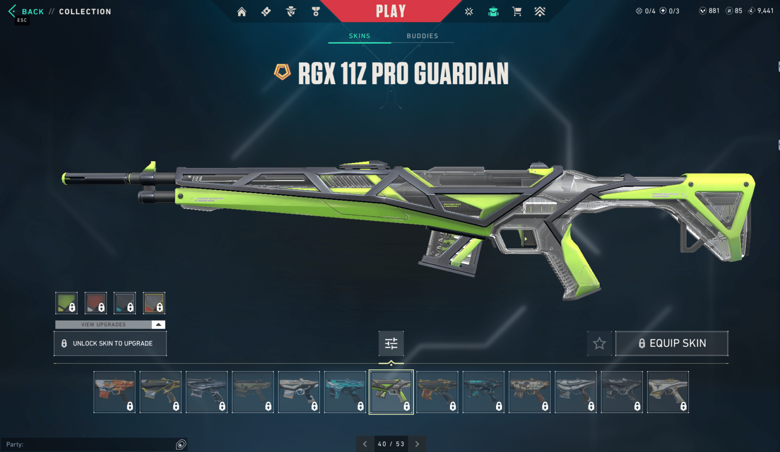 The Best Guardian Skin in Valorant - Sirknightj